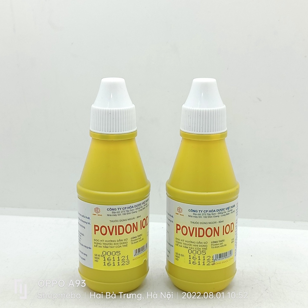 Povidon IOD Antiseptic Solution 90ML Bottle | Shopee Singapore