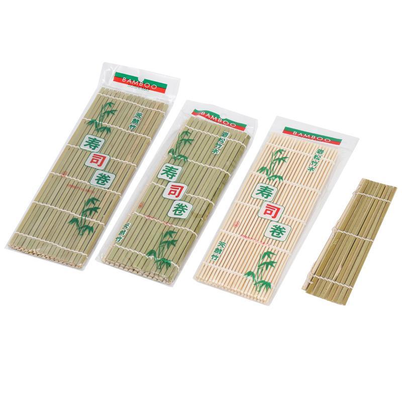 Green Peel Sushi Maker Bamboo Mat Sushi Mat Bamboo Kimbap Rolled Bamboo ...