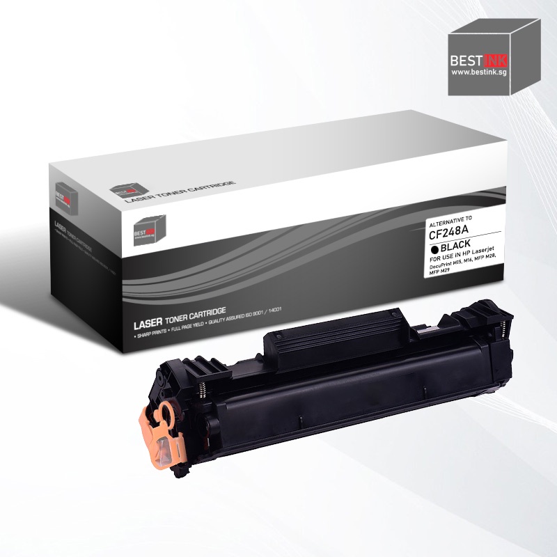 Bestink 48A CF248A Toner Cartridge for LaserJet Pro M15a M15w MFP M28a ...