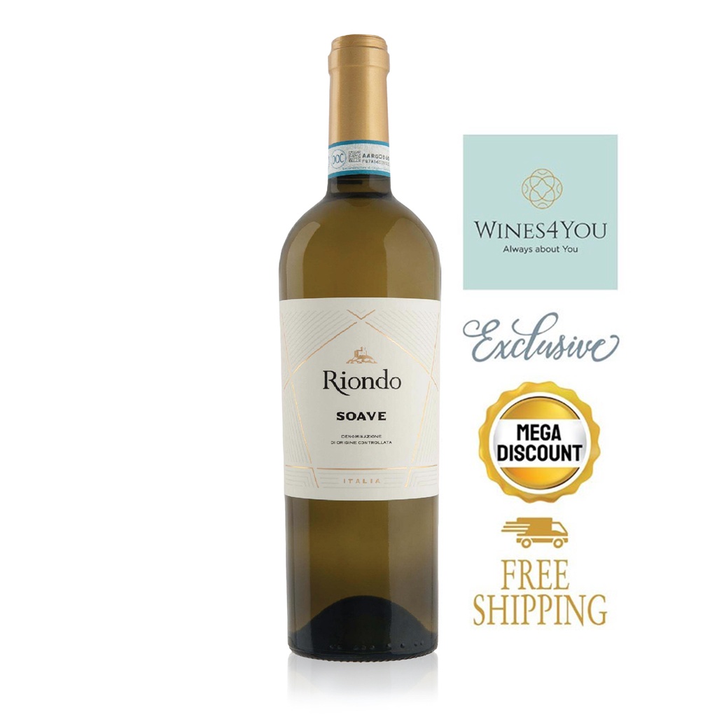 Riondo Soave DOC Italy White Wine 2021 | Shopee Singapore