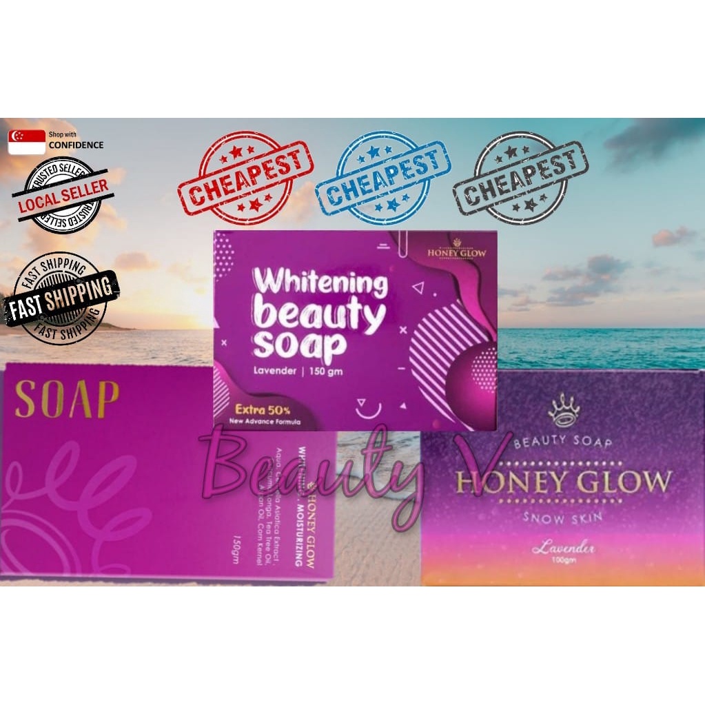 (Local SG Seller) Honey Glow Soap (ALL PACKAGING) | Shopee Singapore