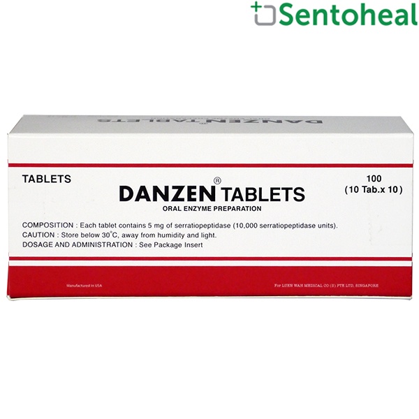Danzen Oral Enzyme Tablets 100 tablets - high activity ...