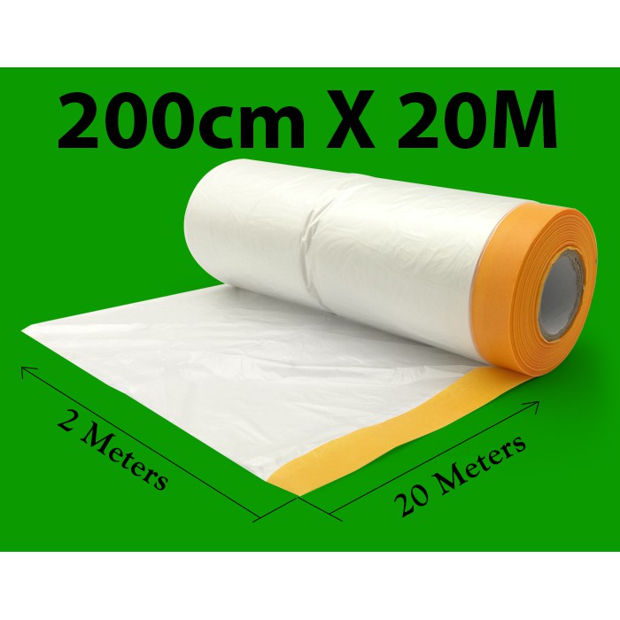 [PACKHUP] Plastic sheet roll with tape plastic film plastic cover for ...