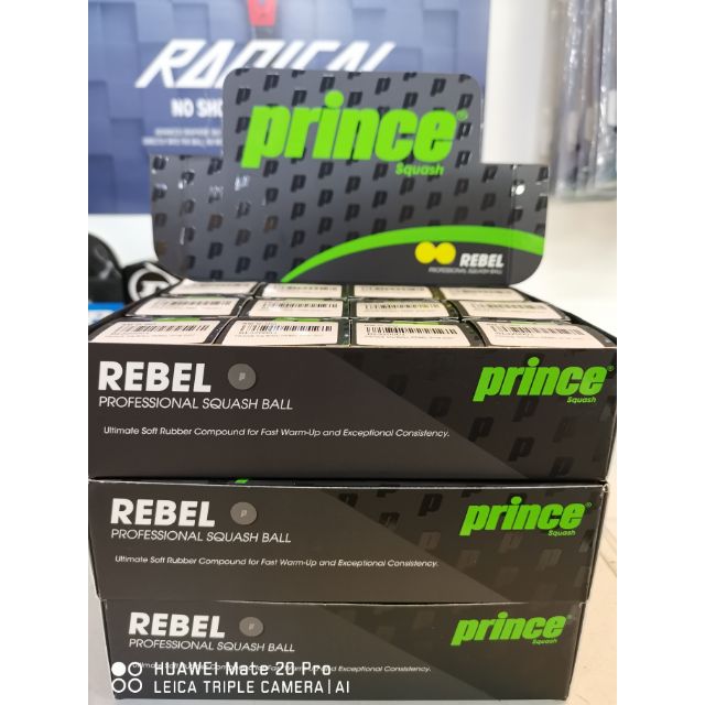 PRINCE SQUASH BALL REBEL(1 ball price) | Shopee Singapore