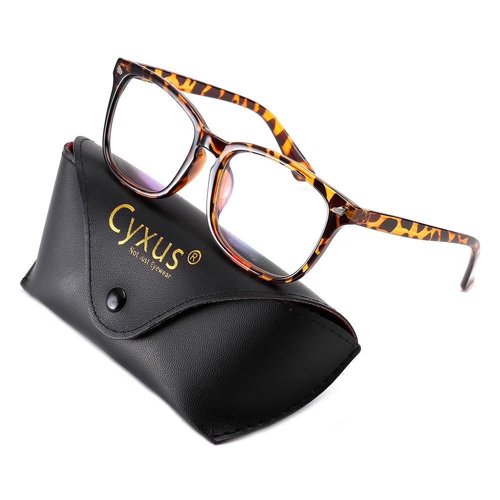 Cyxus Anti-Blue Fashion Computer Glasses For Men/Women Anti Fatigue ...