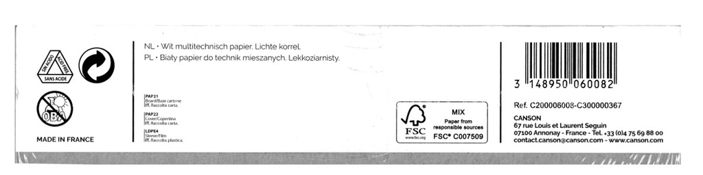 Canson A4 Imagine Mixed Media Pad 200gsm 50sht C200006008 ...