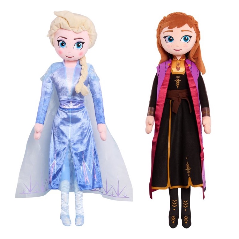 Frozen 2 Elsa Anna 70cm Baby Kids Girl Soft musical plush music Toy ...