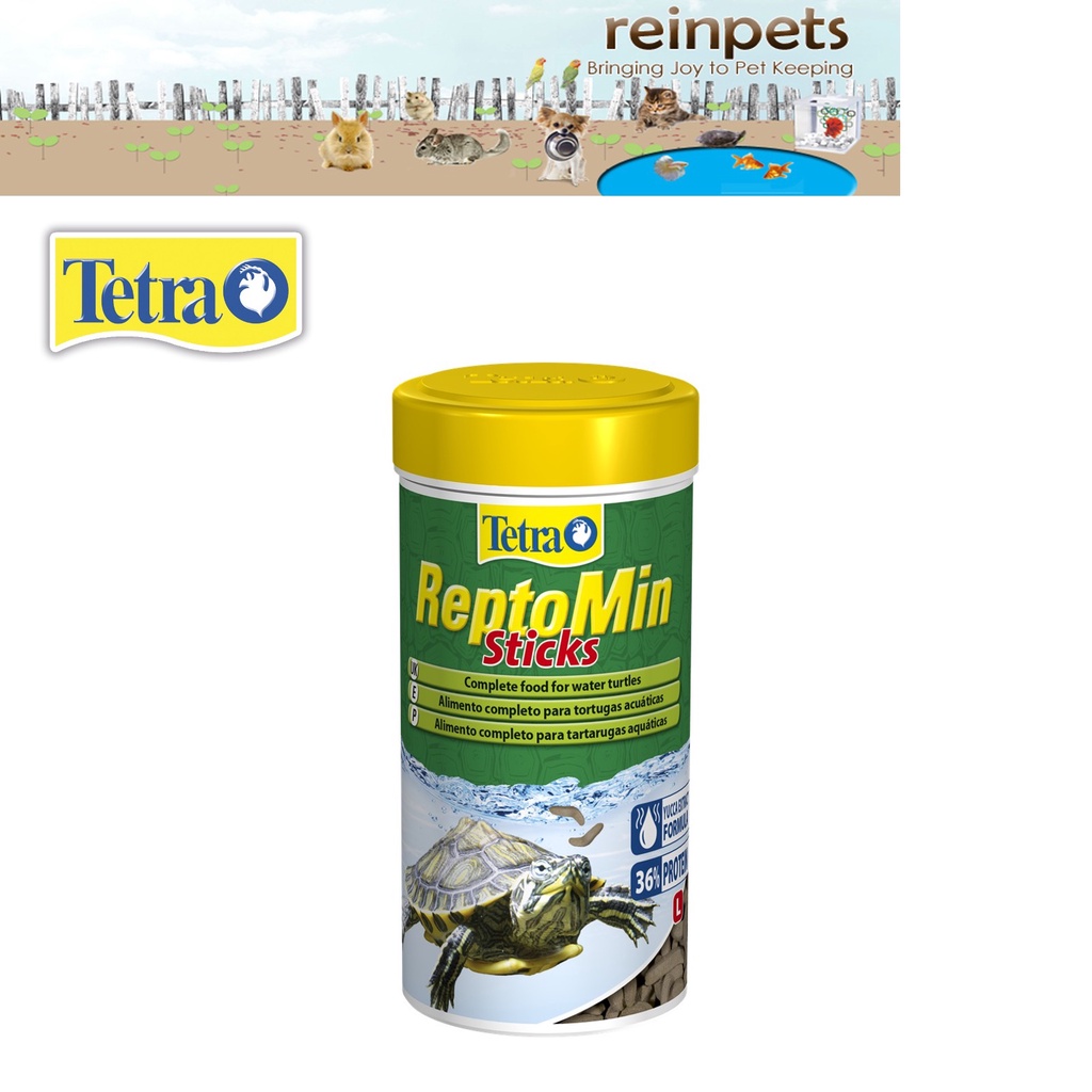 Tetra ReptoMin, Turtle Food, Nutritionally Balanced Premium Food for ...