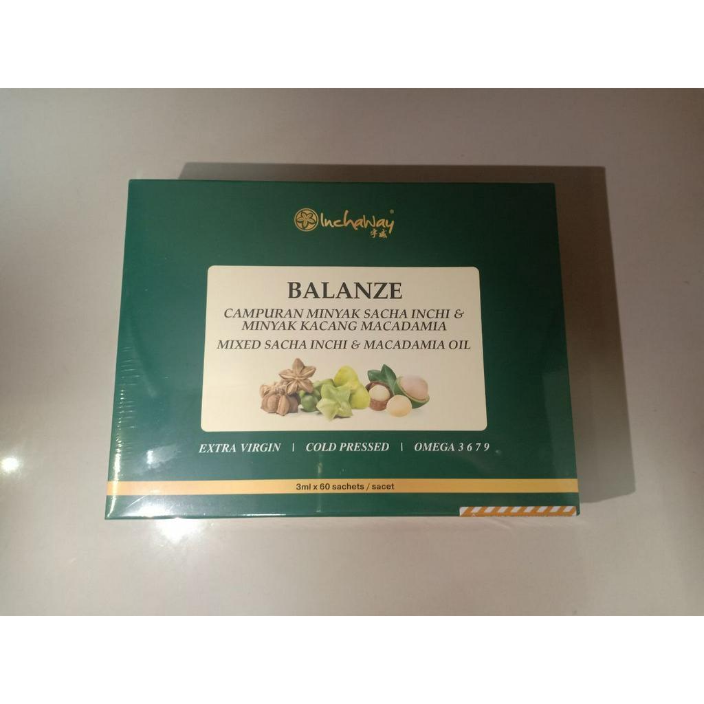 [Stock in Singapore] Inchaway Balanze Mix Sacha Inchi & Mazadamia Oil ...