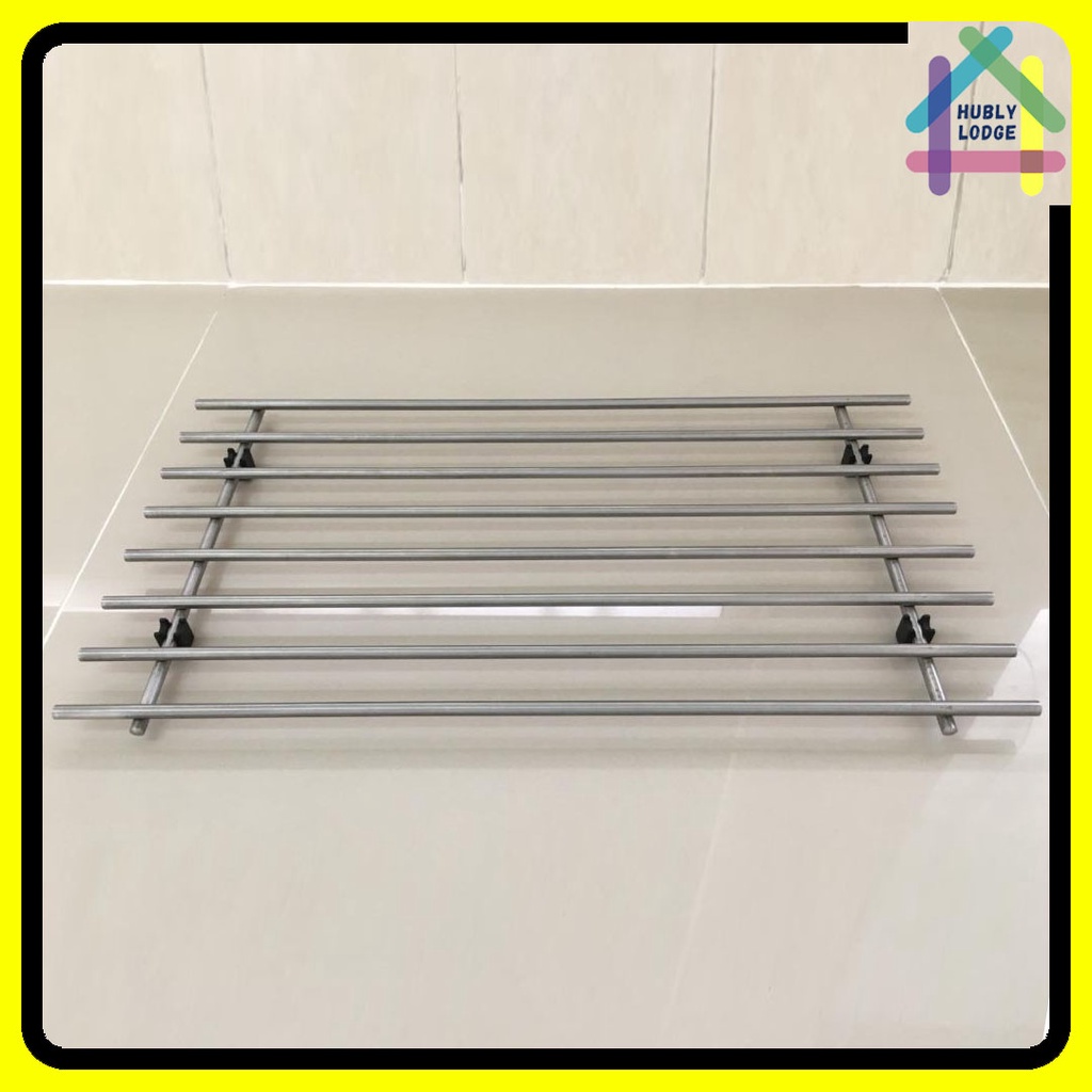 ALAS PERIUK POT STAND TRIVET STAINLESS STEEL HEAT HOT POT STAND LEKAR ...