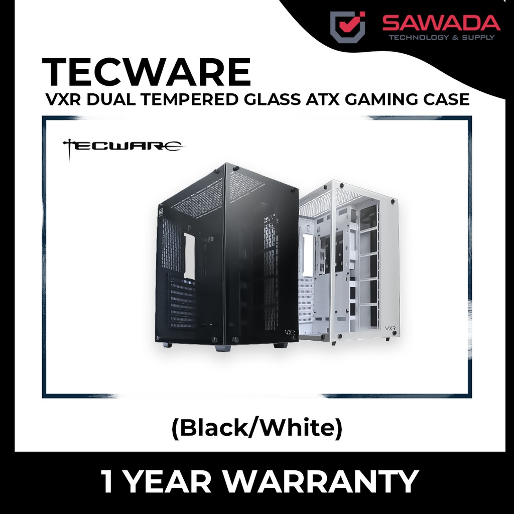 Tecware Vxr Tg Premium Atx Gaming Case Shopee Singapore