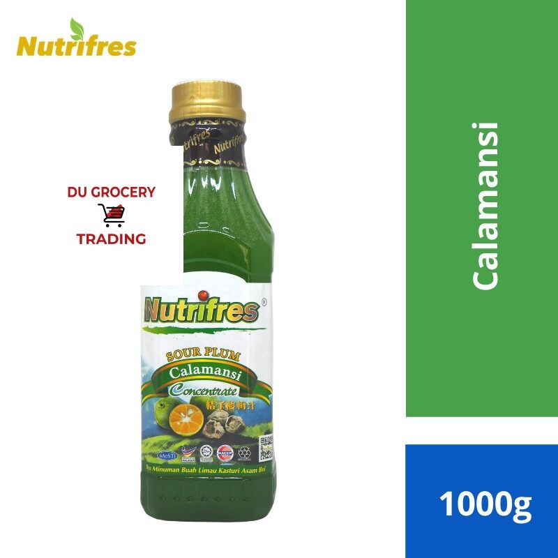 Nutrifres Calamansi Fruit Juice Concentrate / Cordial (1000g) | Shopee ...