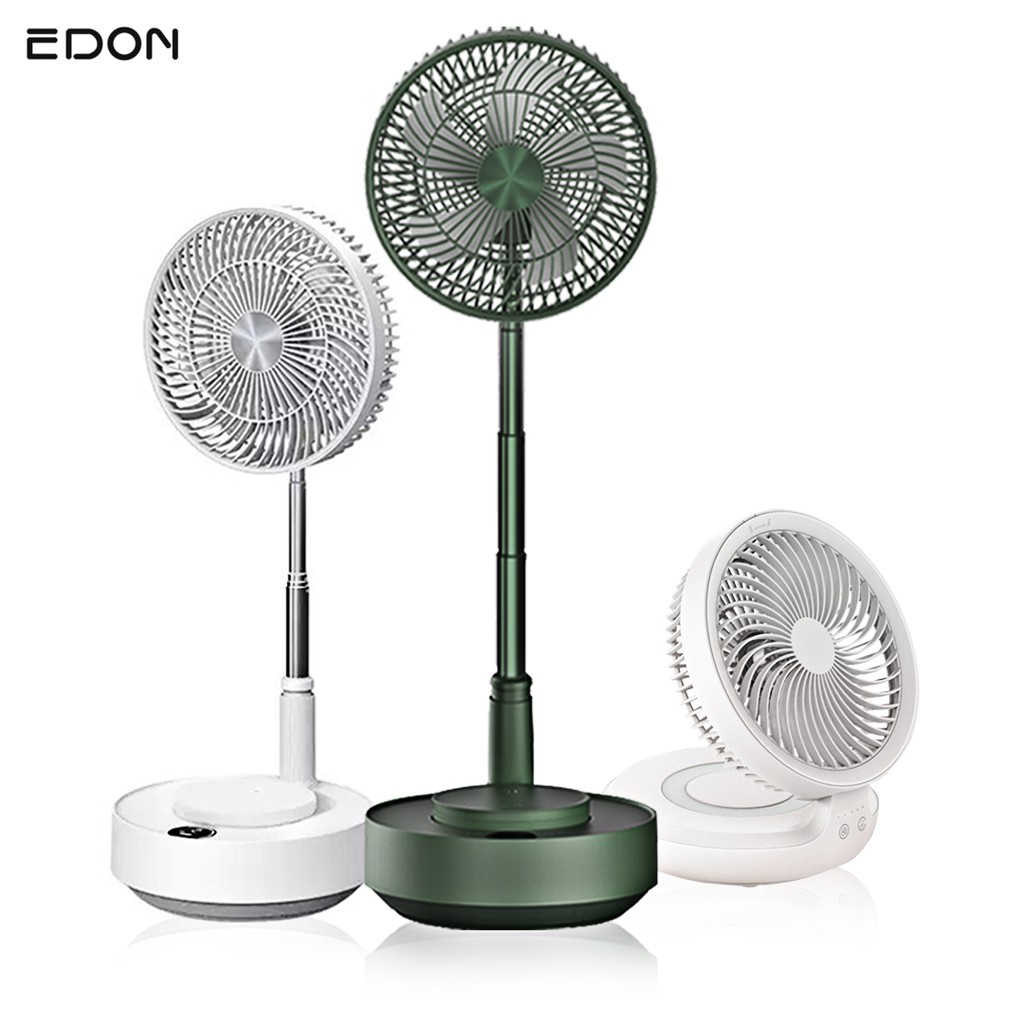 Edon E908 Folding Electric Purification Fan Humidification Magnetic Remote Control 5 Wind Speed ...