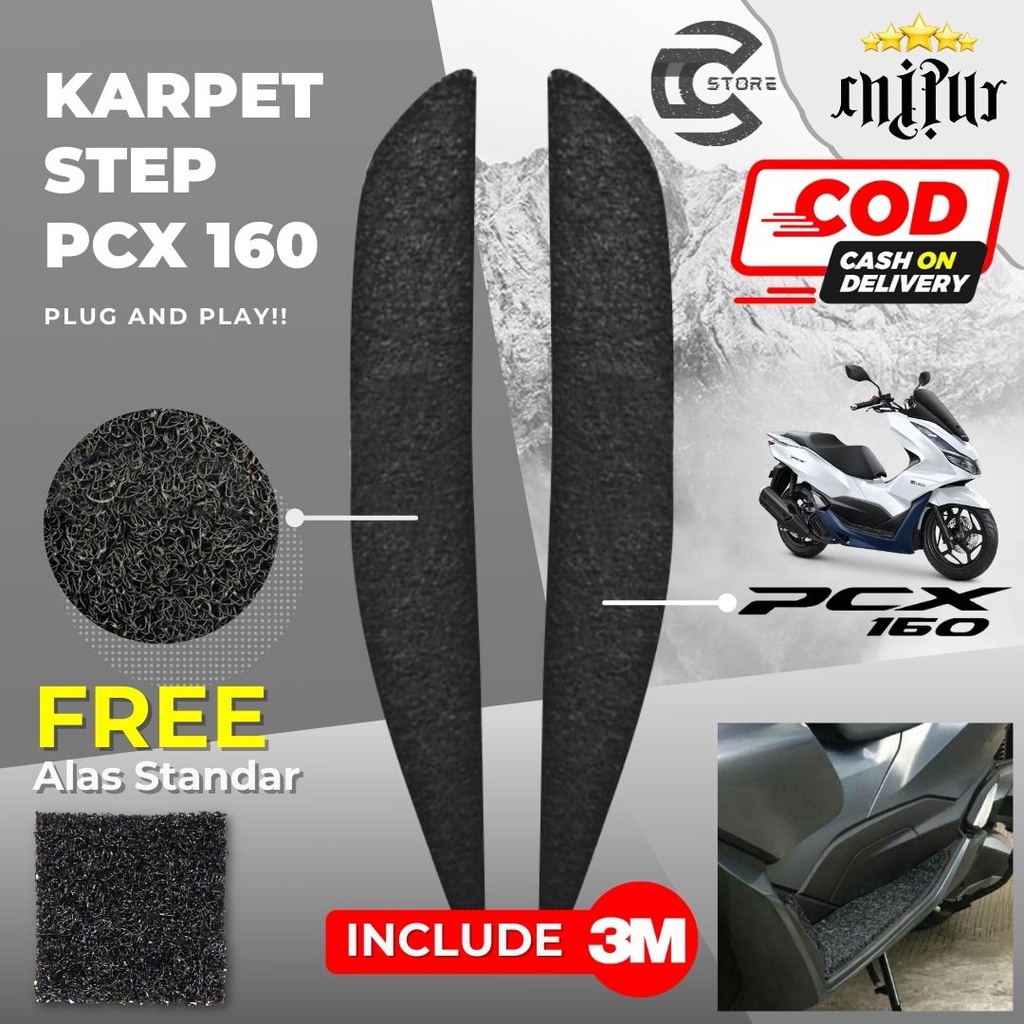 Pcx 160 Step Floor Carpet/PCX 160 Noodle Carpet/PCX 160 Bordes/PCX 160 ...