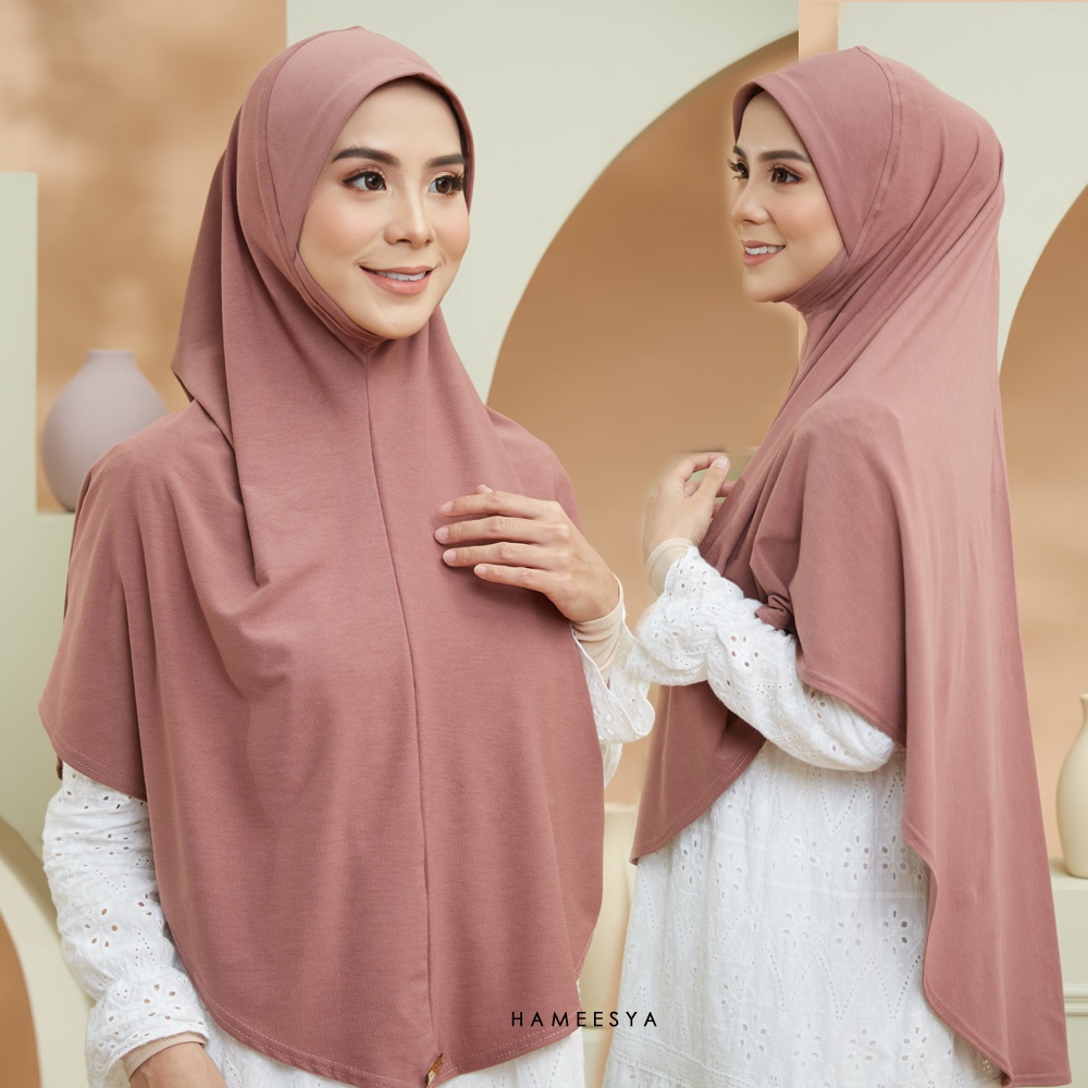 Cotton NAILA Long Hijab Chin Hijab Ironless Hijab Hajj Umrah Sarong ...