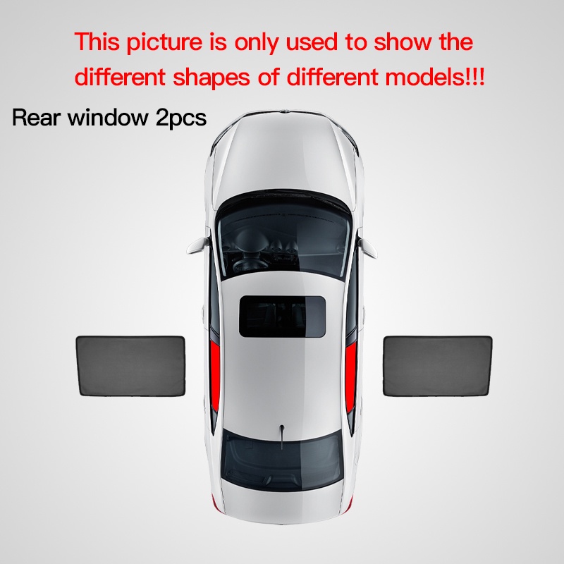 Car Window Sunshade for BMW X1 X3 X4 X5 X6 G06 E70 E60 F48 G01 F25 F26 ...