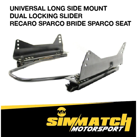 Rel Gelangsar Kereta Universal Auto Seat Slider Rail Railing + L ...