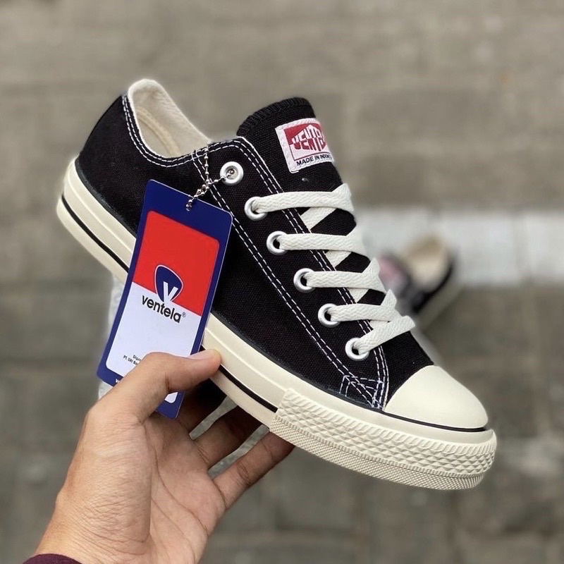 Ventela Ethnic Low Black Natural Original Vantela 70s Shoes Ethnic ...