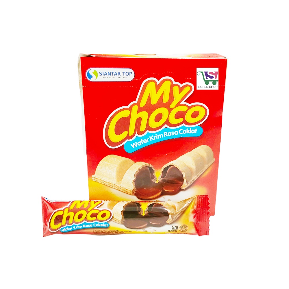 My Choco Wafer Chocolate Flavored Cream (20 pcs) | Shopee Singapore
