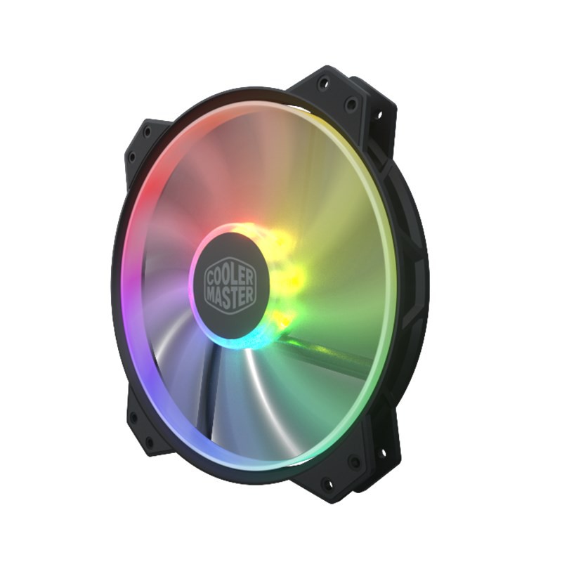 Cooler Master MF200R ARGB 20cm RGB 5V/3PIN Computer Case Damping Fan ...