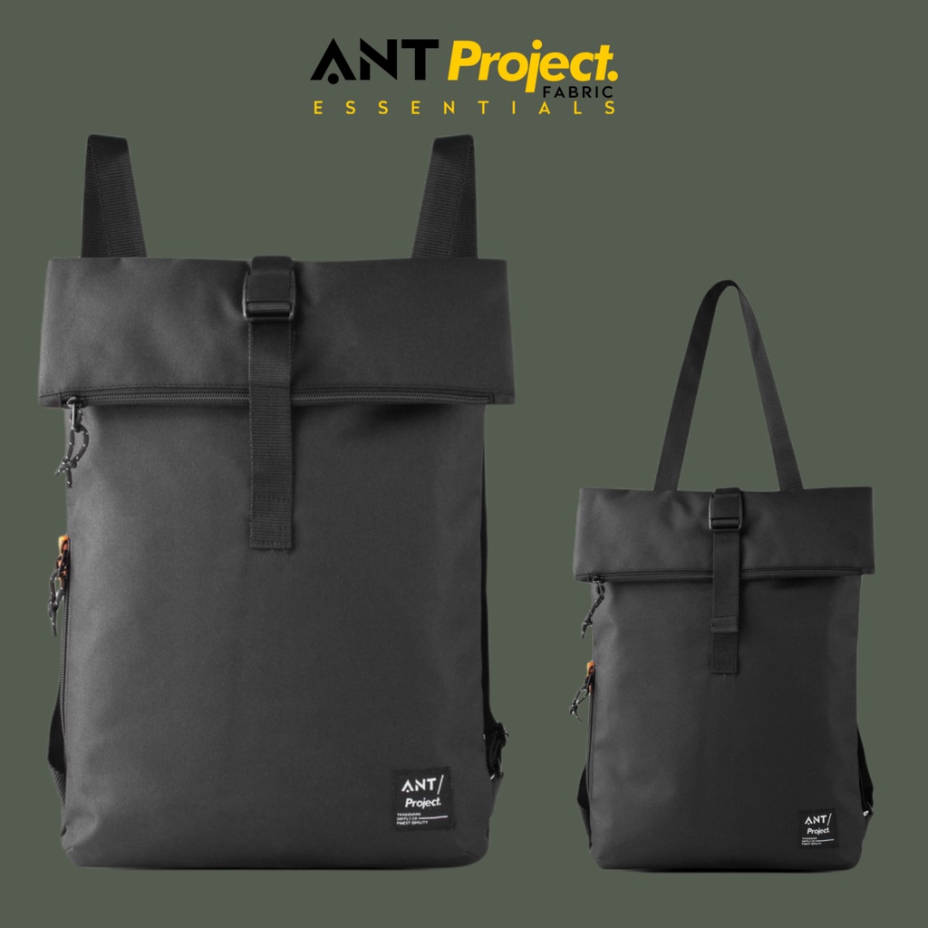 Ant PROJECT - Two in One Backpack - Tote Backpack Slot Laptop | Shopee ...
