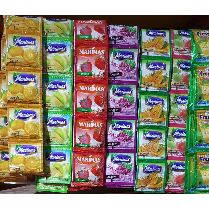 Marimas Instant Drink Powder Various Flavors (1 Plan = 10 Sachets ...