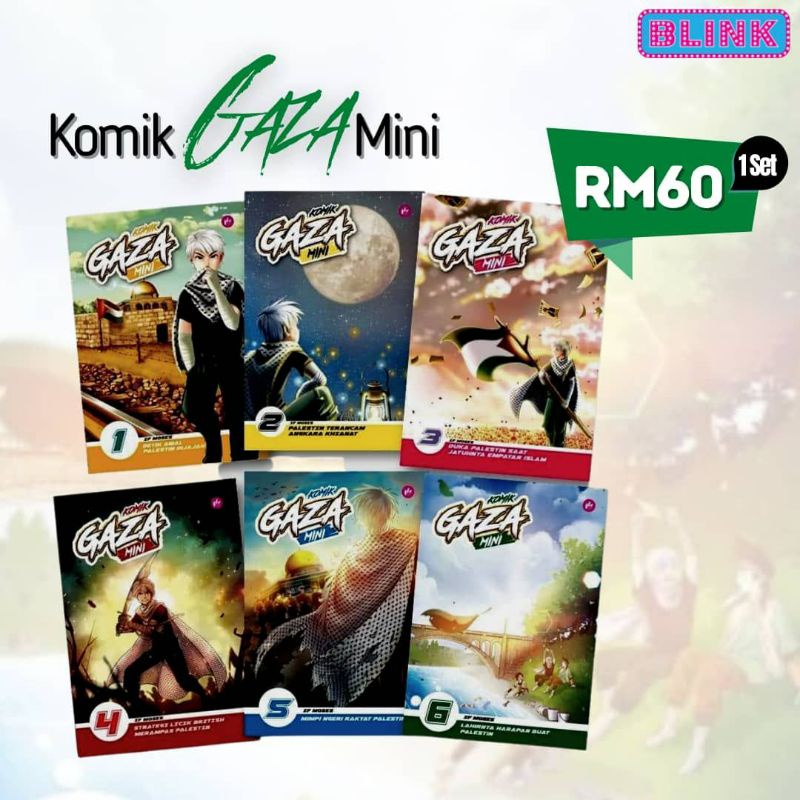 Gaza Comic Combo - Educational Comic | Shopee Singapore