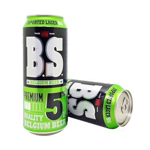 BS Belgium Beer 490ml BS 5% Premium Beer 比利时 优质啤酒 | Shopee Singapore