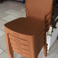 Plastic Stacking Chairs Backrest Plastic Chairs Rattan motif ready ...
