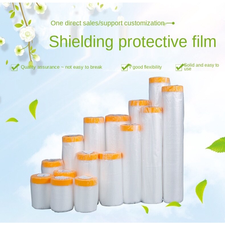 30cm-500cm X 20m Plastic Dust Cover Furniture Dustproof Protective ...