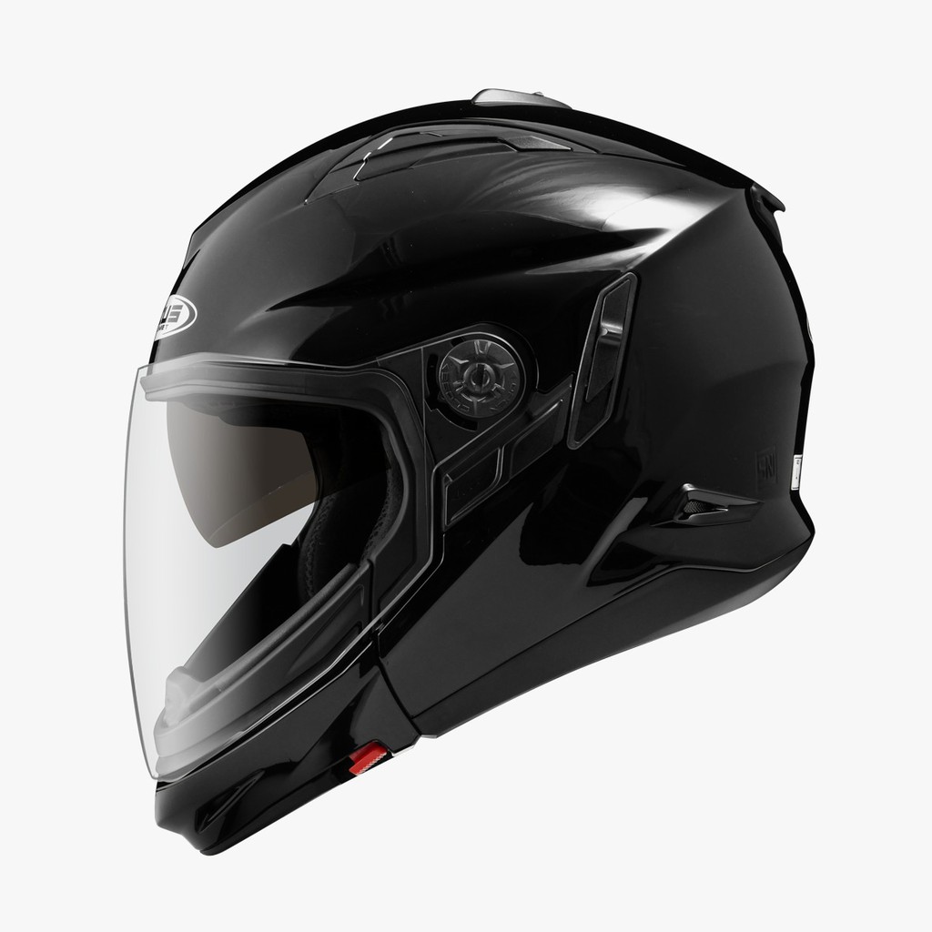 Zeus ZS 613C BLACK GLOSSY DOUBLE VISOR MODULE | Shopee Singapore