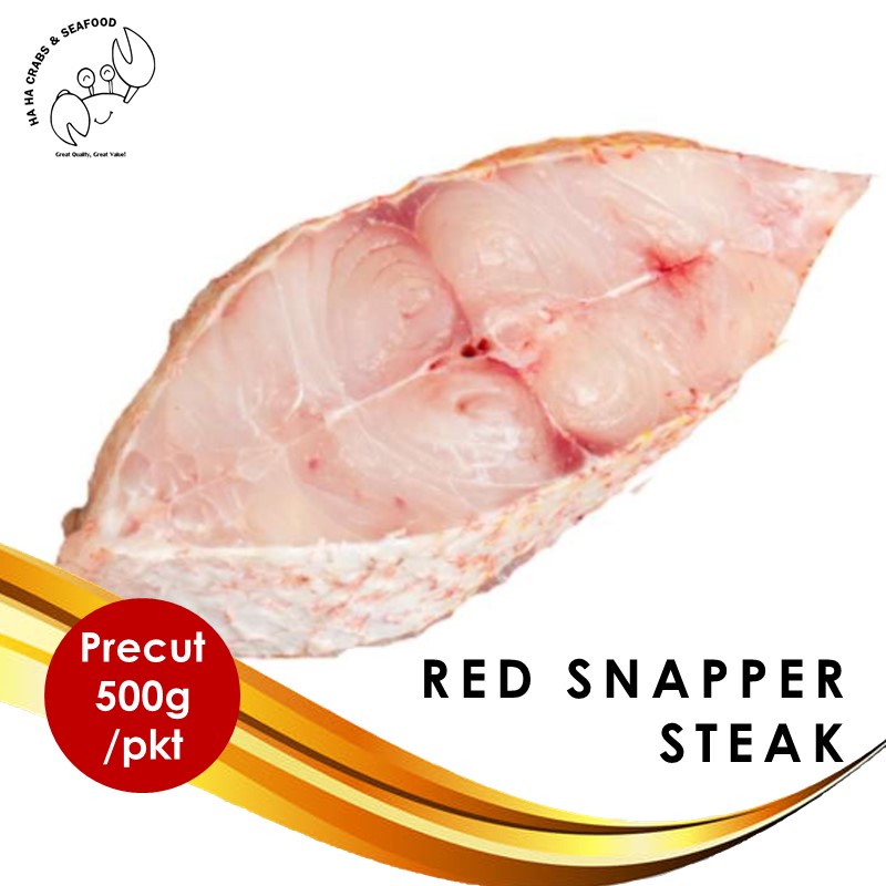 Red Snapper Steak 红鸡块 (Fresh Frozen, Precut ~500g, 2-4 pieces/pack ...