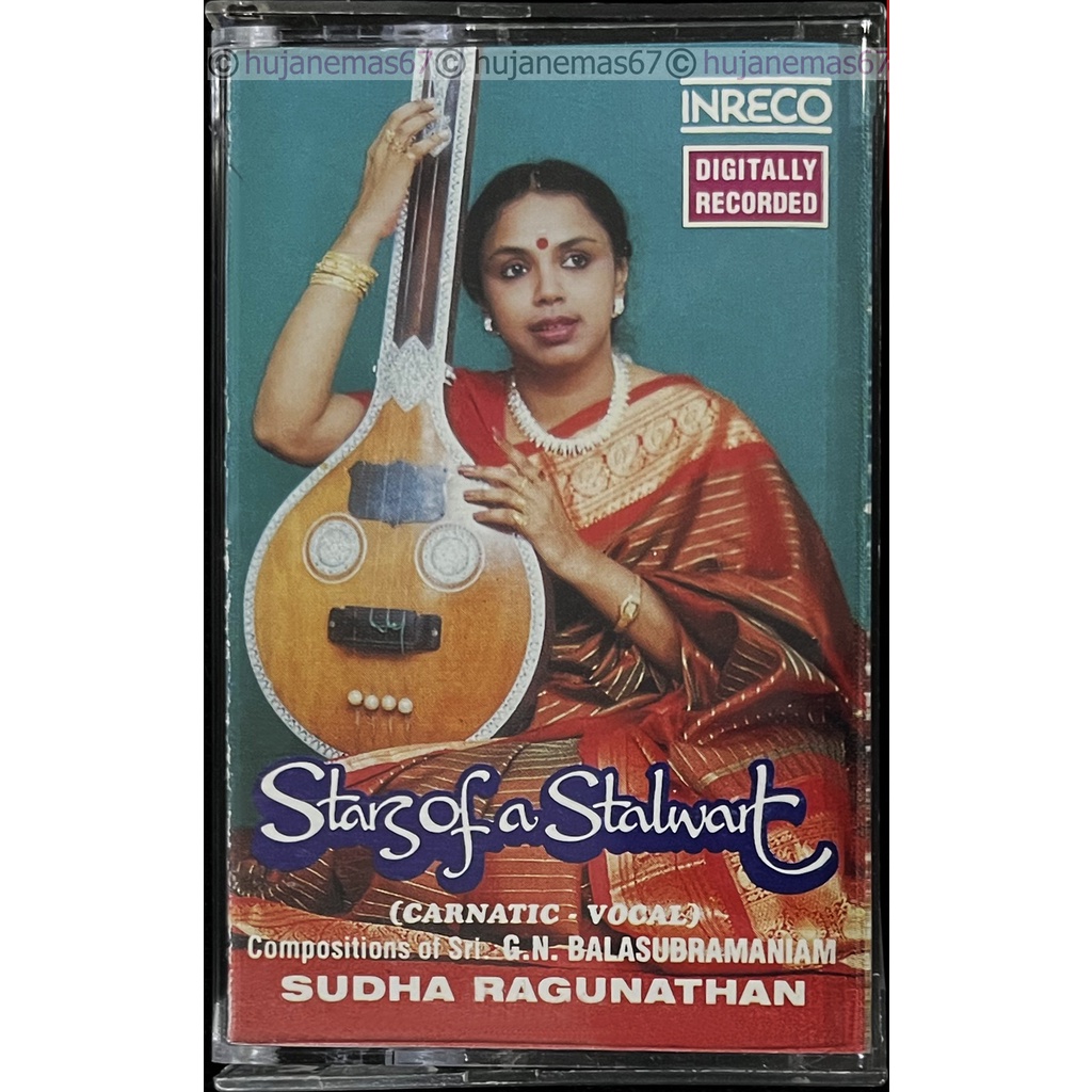 SUDHA RAGUNATHAN - Stars Of a Stalwart 1997 INRECO PRESTIGE CASSETTE ...
