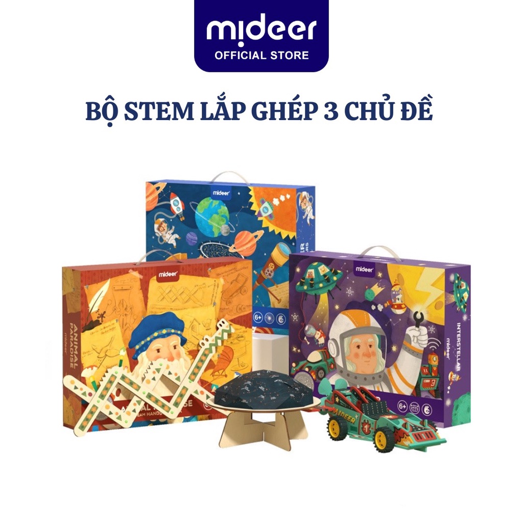 Science Toy stem Assemble Model Mideer stem box Assembled Universe ...