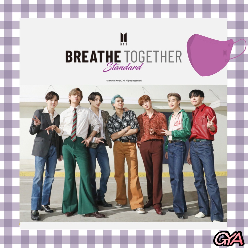 BTS DYNAMITE Edition 10colors 10pcs(1box)_DOBU Mask Breathe Together Standard | Shopee Singapore