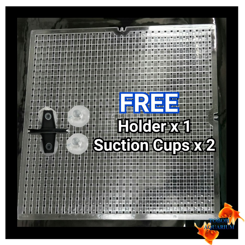 Aquarium Divider For 2.5Ft Tank + Divider Holder + Suction Cups ...