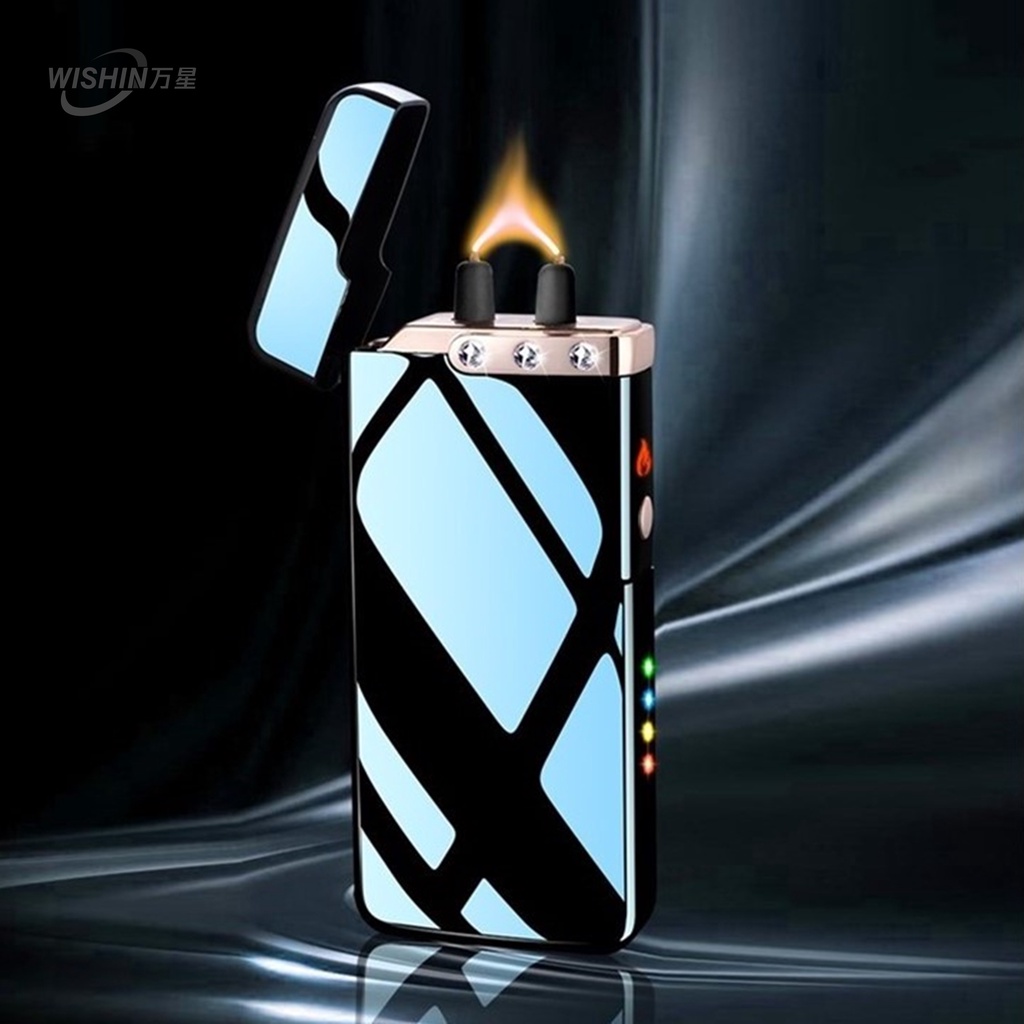 Classic USB Rechargeable High Power Arc Lighter with LED power ...