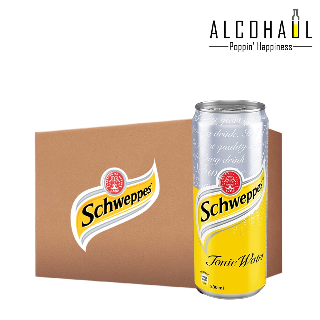 Schweppes Tonic Water - CASE 24 X 330ml | Shopee Singapore