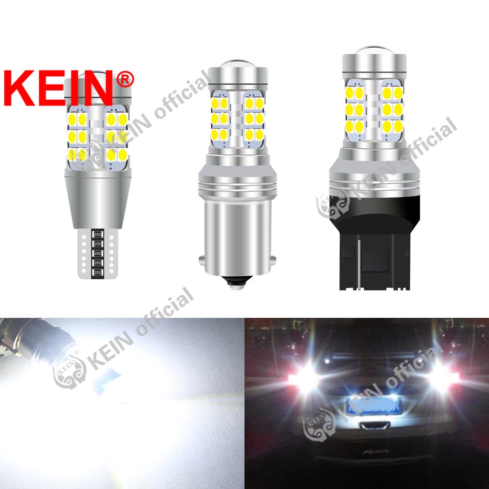 KEIN 2PCS 3Flash Reversing Light Strobe T15 Led Reverse Light T20 7440 ...