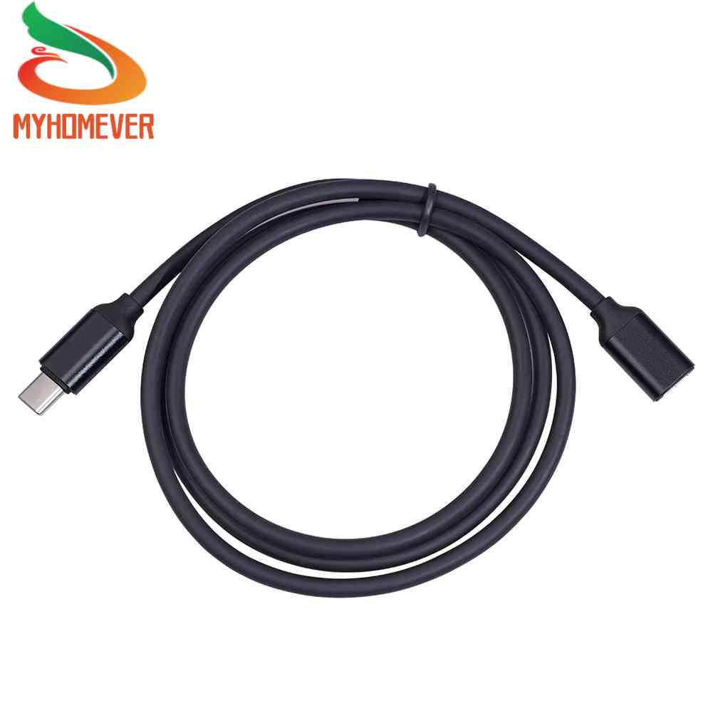USB Type C Extension Cable Male to Female 3A PD Fast Charging Sync ...