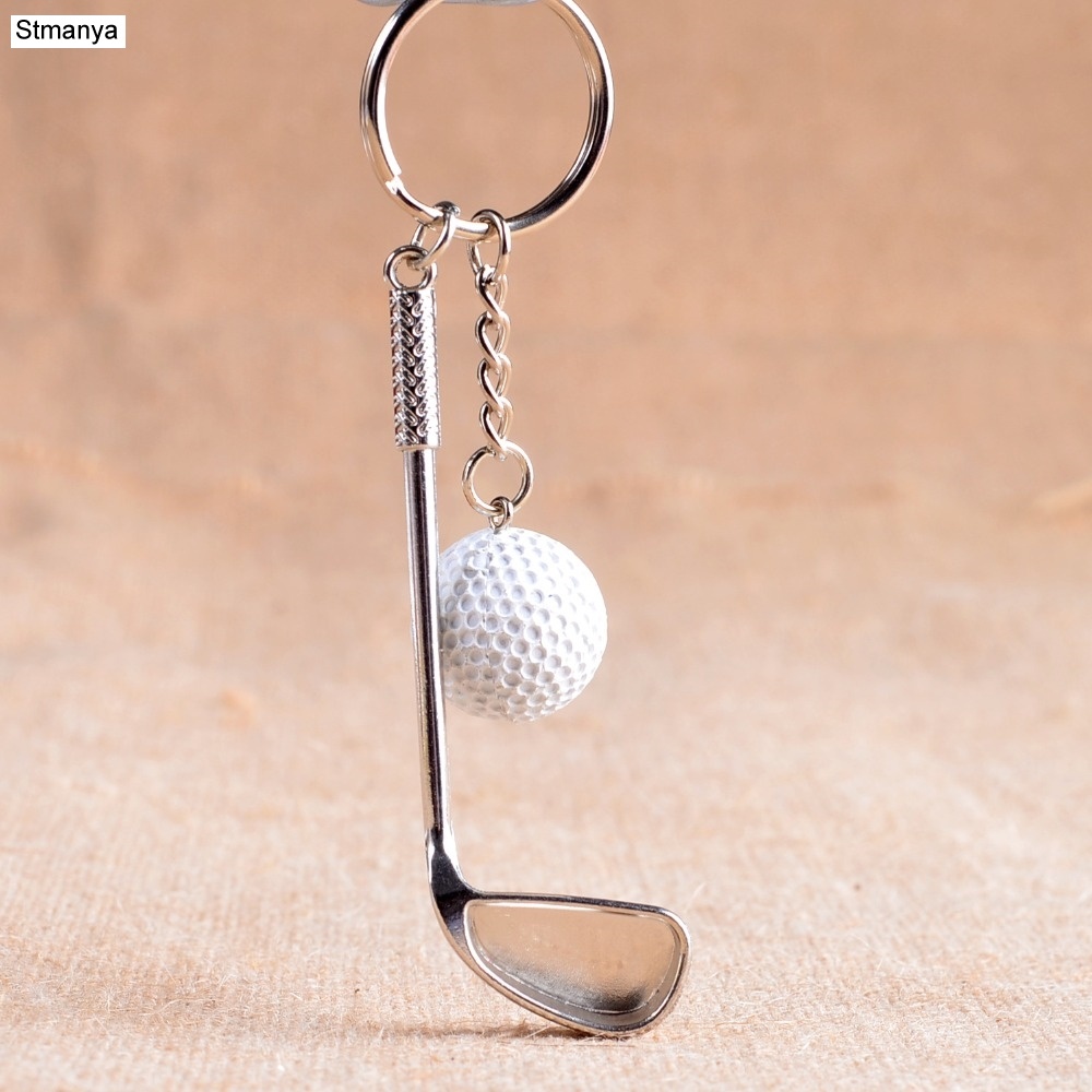 Sporting Tennis Golf Ball Metal Key Chain | Shopee Singapore