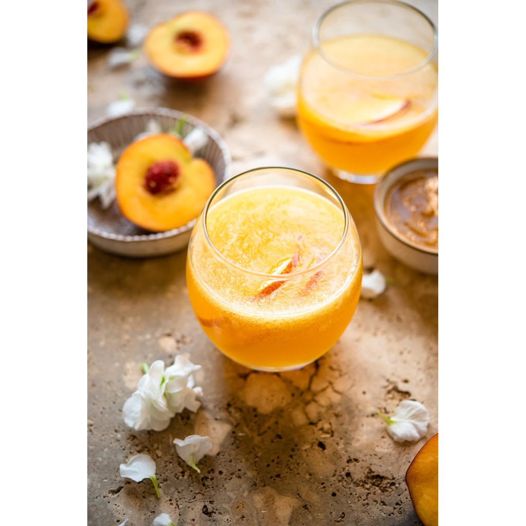 Peach Pulp Sauce 水蜜桃果粒酱 1.1kg | Shopee Singapore