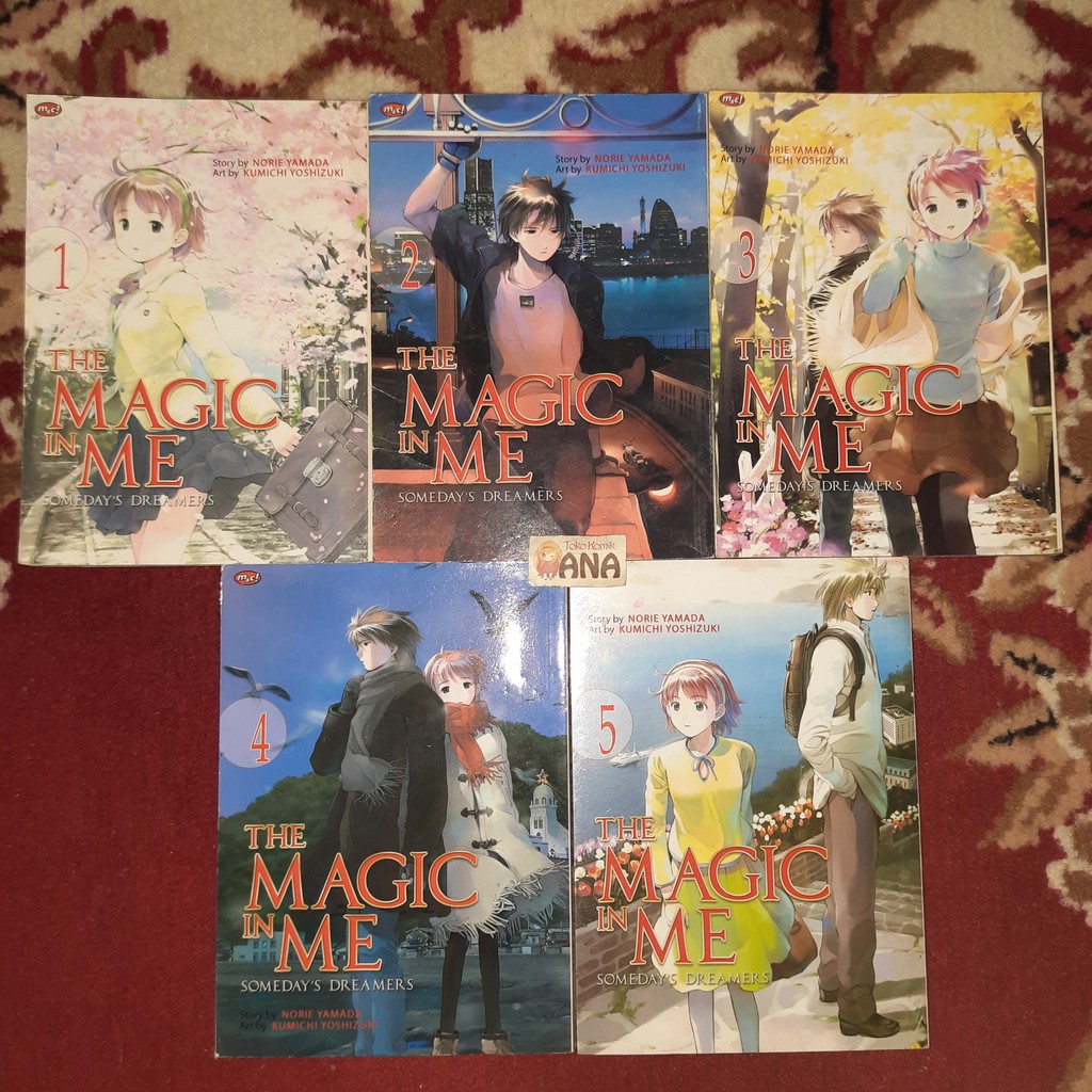 Comic SET The Magic in Me 1-5 Complete (Norie Yamada & Kumichi ...
