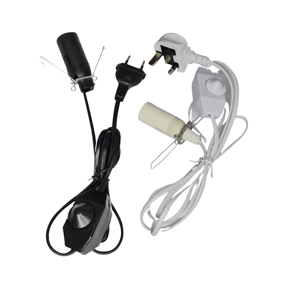 Himalayan Salt Stone Lamp Power Plug (2 Types, 2 Colors to Choose ...