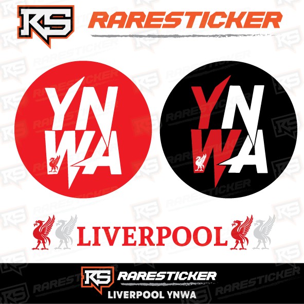 LIVERPOOL STICKER YNWA FOOTBALL CLUB MYVI AXIA VIVA ALZA ARUZ EXORA ...
