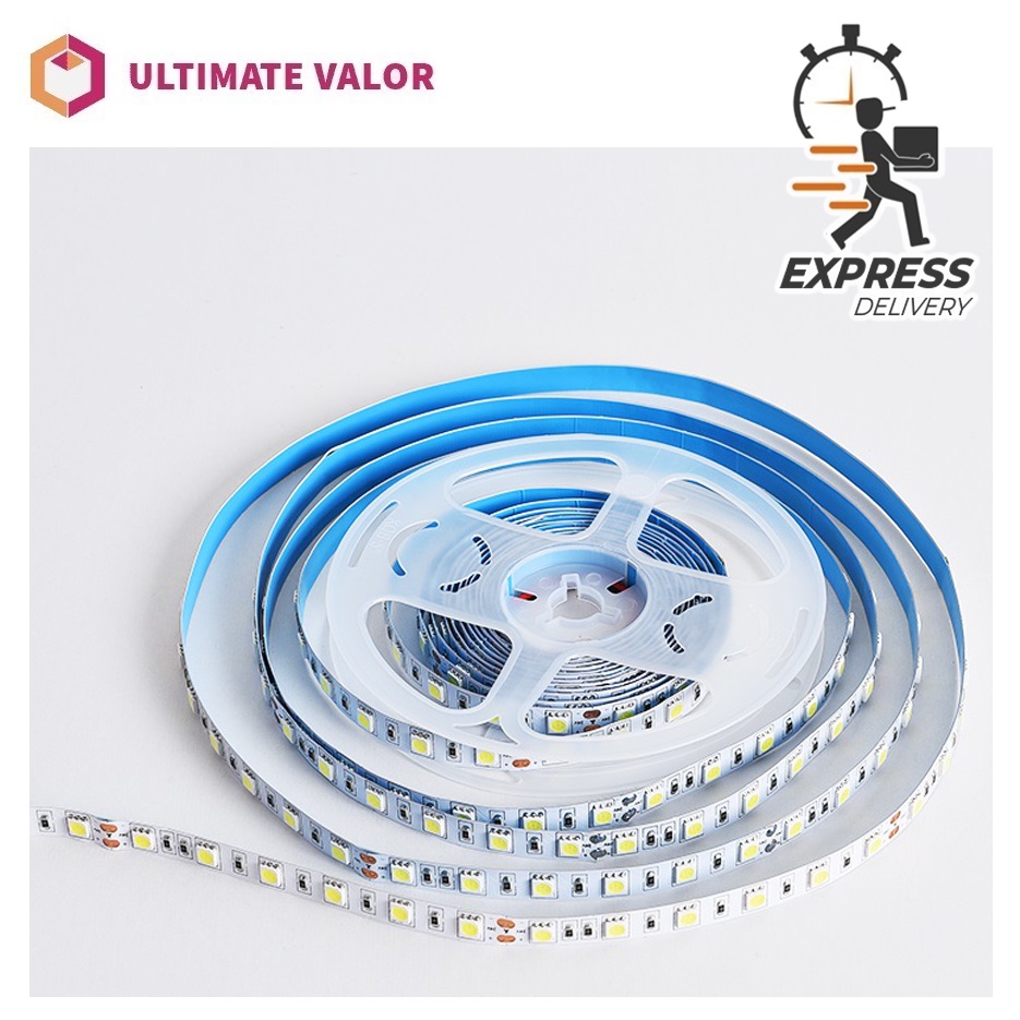 [SG SELLER] 5M 10M 5050 LED Strip Light Warm Day Cool White SMD ...
