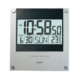 Casio ID-11S-1D Digital Auto Calendar Thermo Monitor Wall and Desk ...