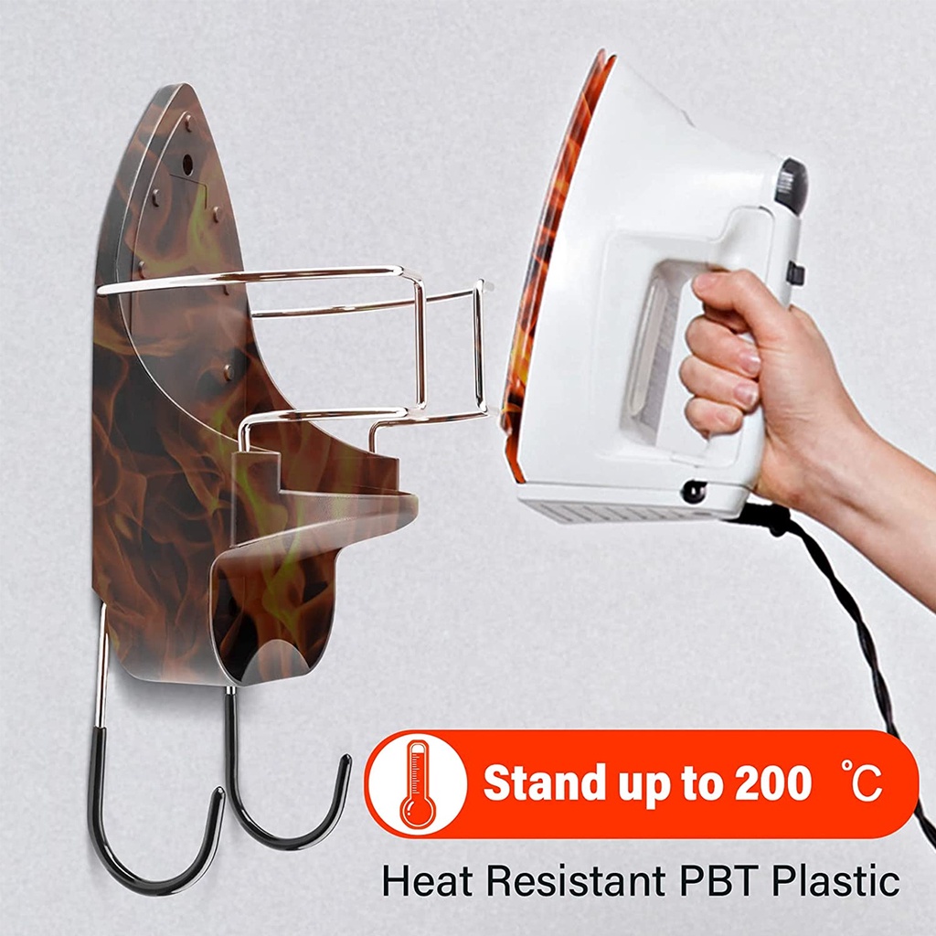 Wall Mounted Iron Rack Universal Ironing Board Hanger Household ...