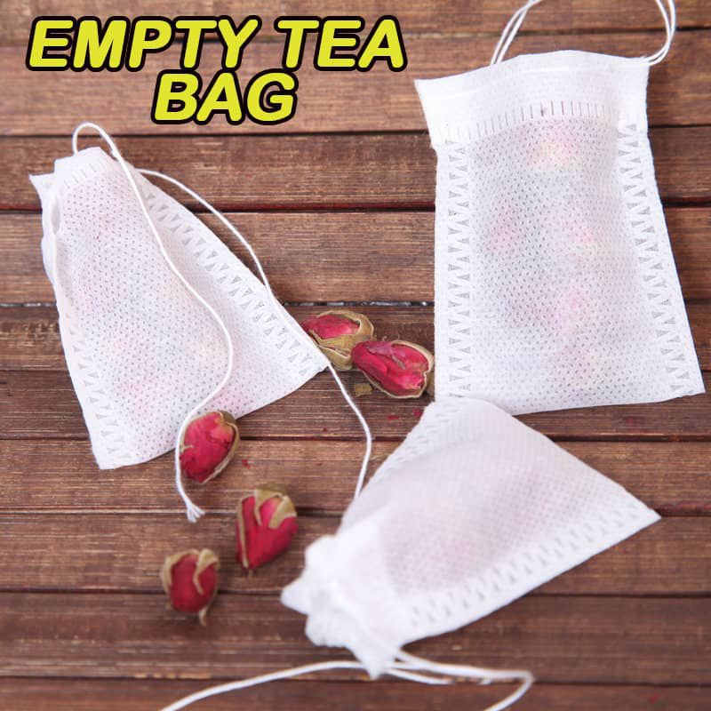 Empty Teabags Empty Tea Sachet +-100pcs Per Pack ( UNCANG TEH ...