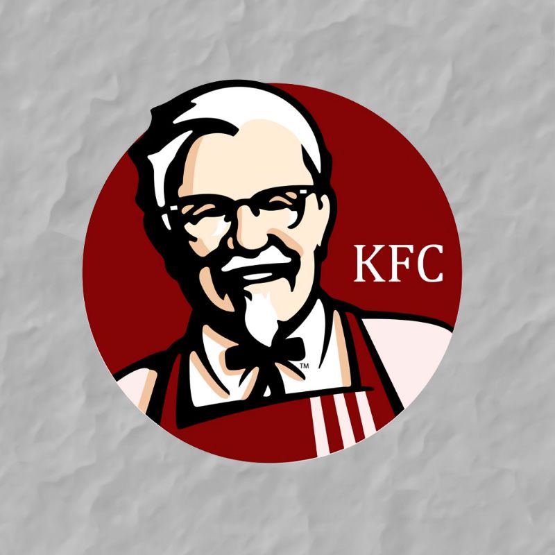 Kfc Unit Sticker | Hp Helmet Sticker | Aesthetic Sticker | Shopee Singapore